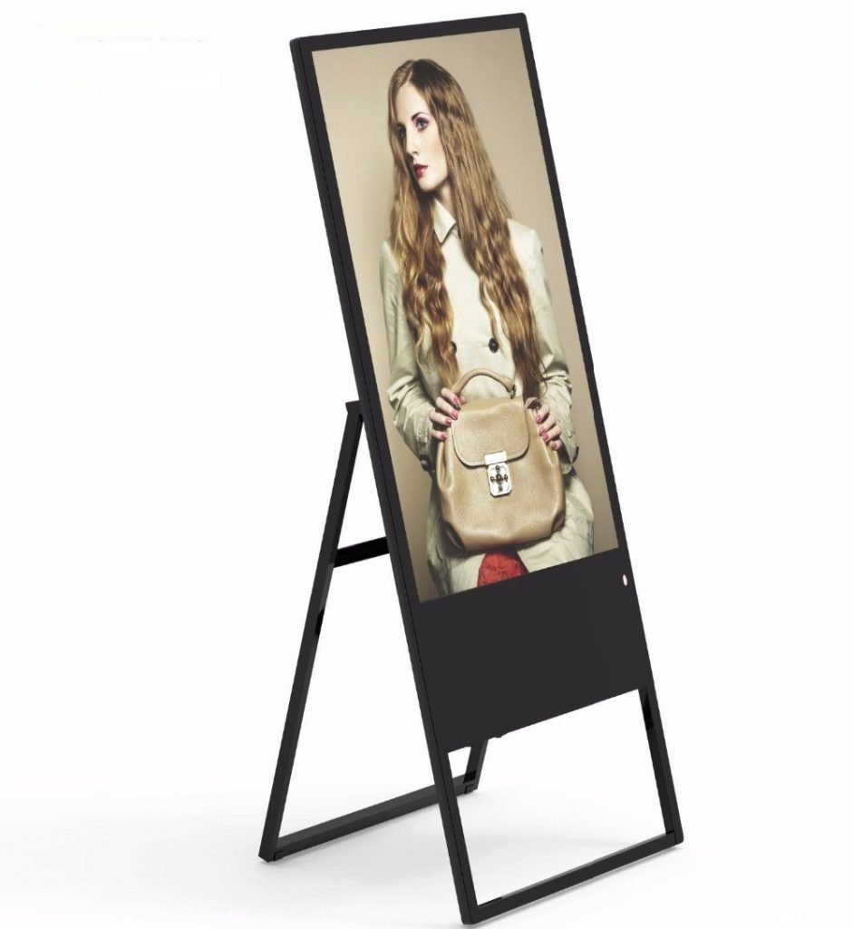 43 47 55 inch VIP face recognition new portable floor standing digital ...